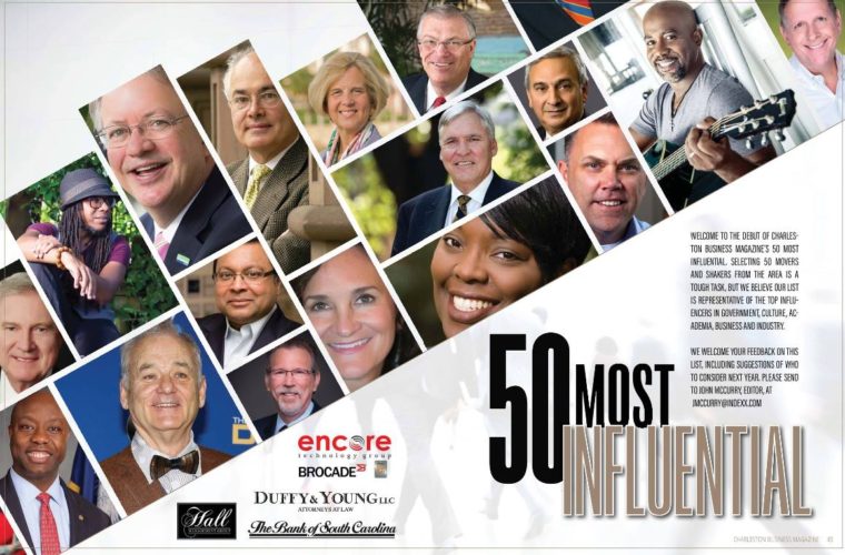 50 most influential people in Charleston (Business Magazine) • Marcus ...