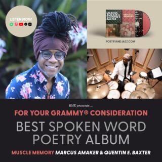Marcus Amaker, Poet Laureate: "Black Music Is" out now!